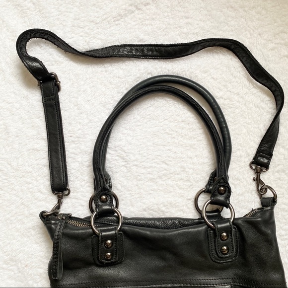 Linea Pelle | Bags | Linea Pelle Dylan Tote Matte Black Leather | Poshmark